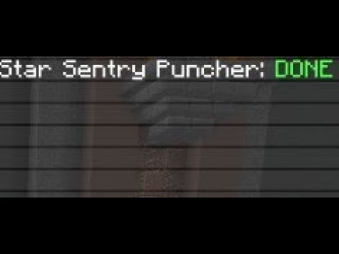 Star Sentry Puncher Hypixel Skyblock - YouTube