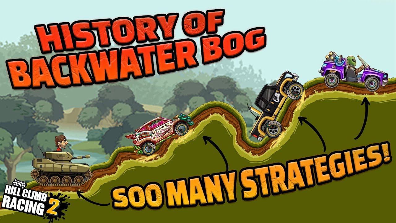 🐊🤯History Of Backwater Bog In HCR2! Hill Climb Racing 2 History Video ...