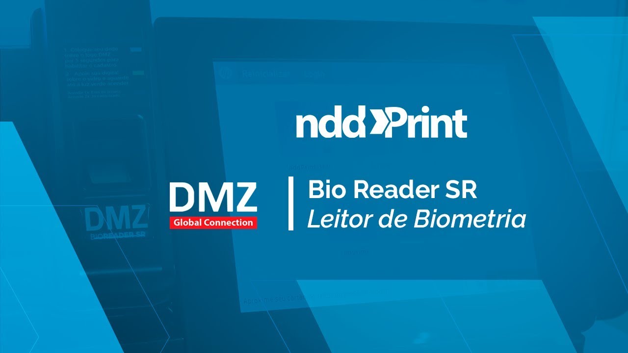 Bio Reader SR - Leitor de Biometria integrado a solução nddPrint - YouTube