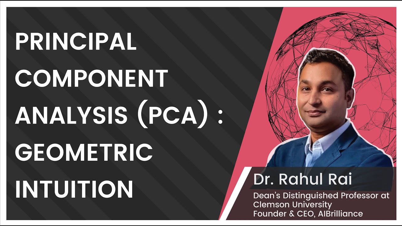 Part 7 : Principal Component Analysis (PCA) - YouTube