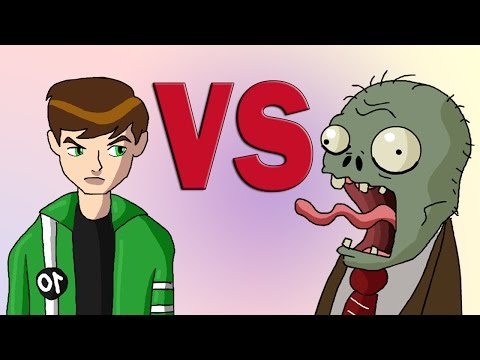 Ben 10 vs Plants vs Zombies Animated Parody