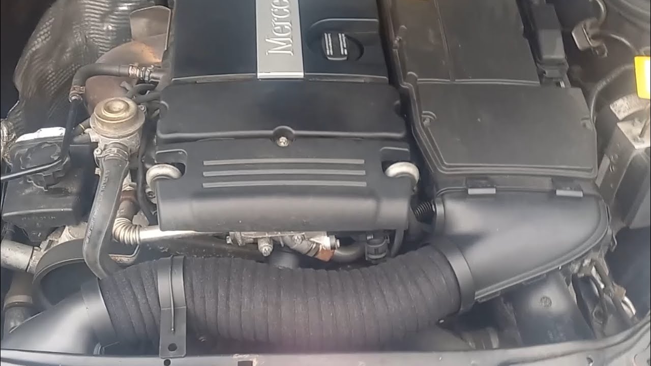 Mercedes Benz M271 engine problem - YouTube