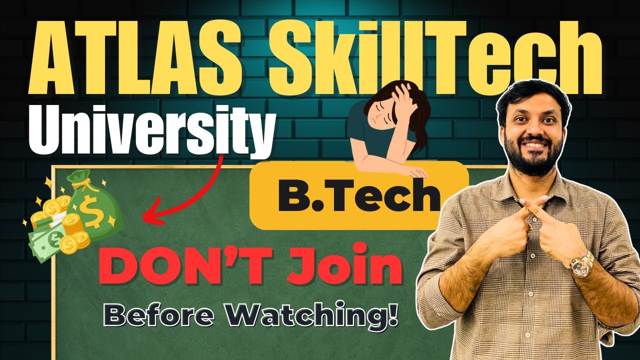 ATLAS SkillTech University B.Tech Admission 2025 | Everything You Need to Know - YouTube