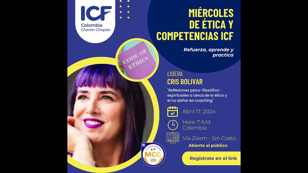 Ética y Competencias ICF - Por Cris Bolívar MCC - YouTube