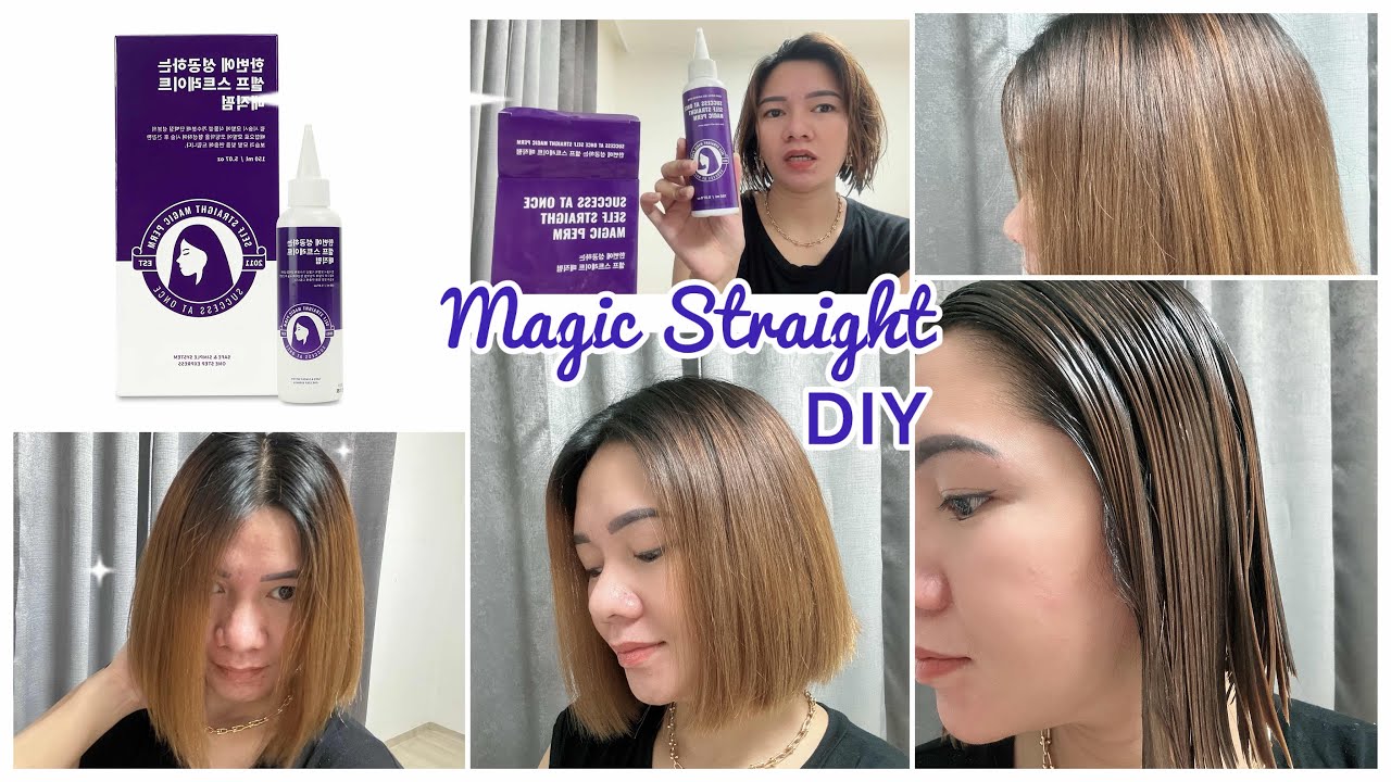 Magic Straight | DIY | South Korea | Rebond - YouTube