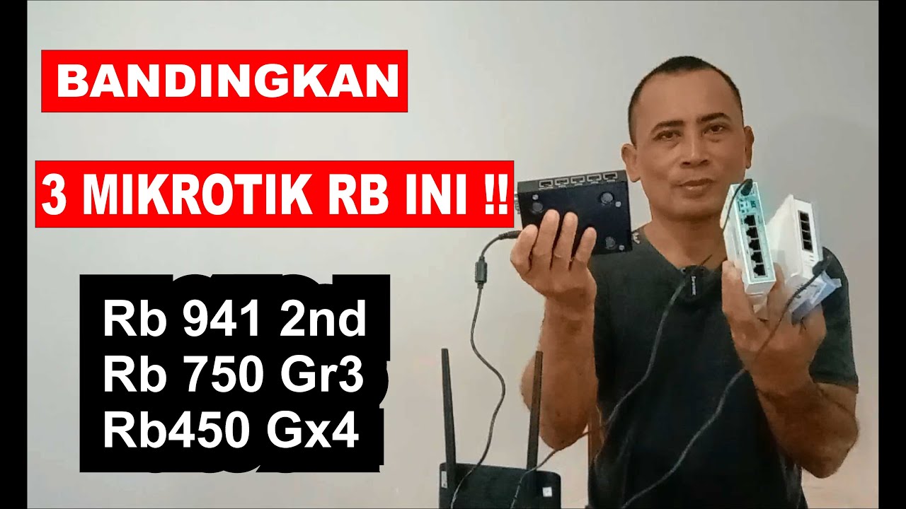 output mikrotik rb941 I rb 750 gr3 I rb450 gx4 - YouTube