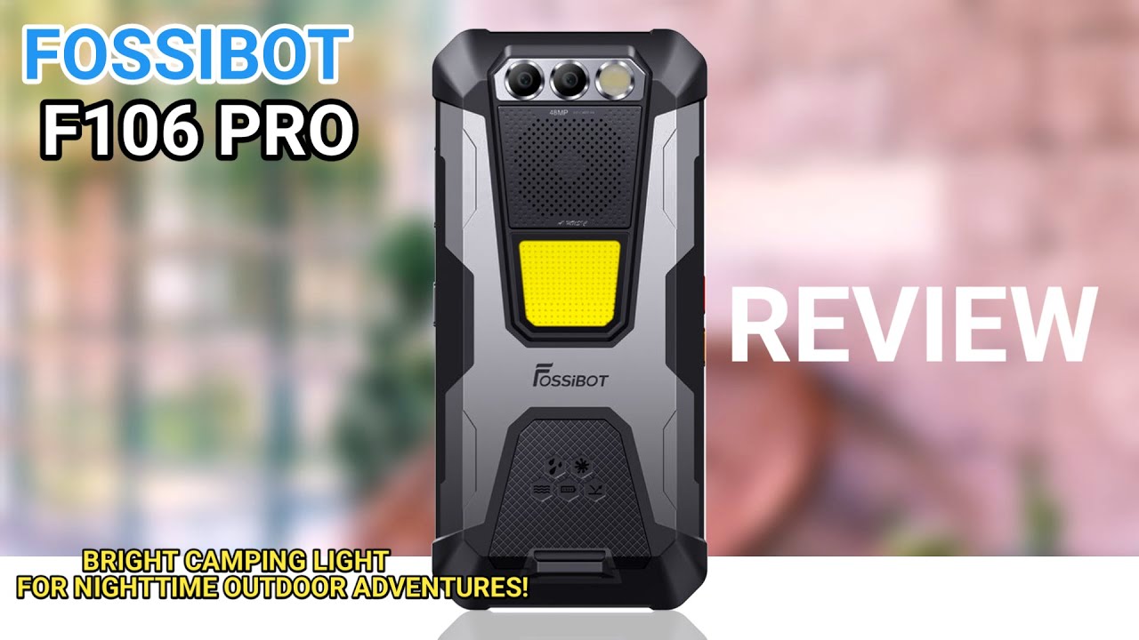 FOSSIBOT F106 Pro Review, Specs And Price! - YouTube