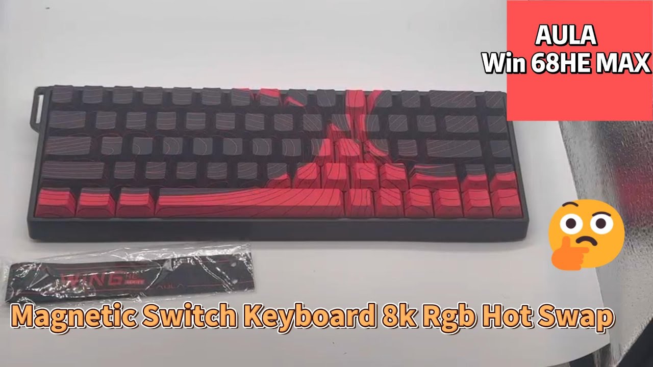 Unboxing：AULA Win 68HE MAX Magnetic Switch Keyboard - YouTube