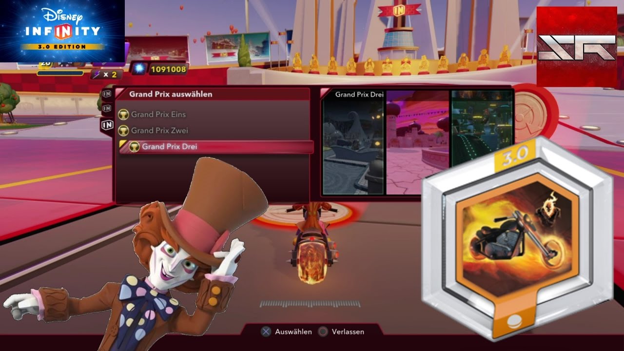 Mad Hatter & Ghost Rider Motorcycle - Grand Prix Battle Race #3 - 250cc ...