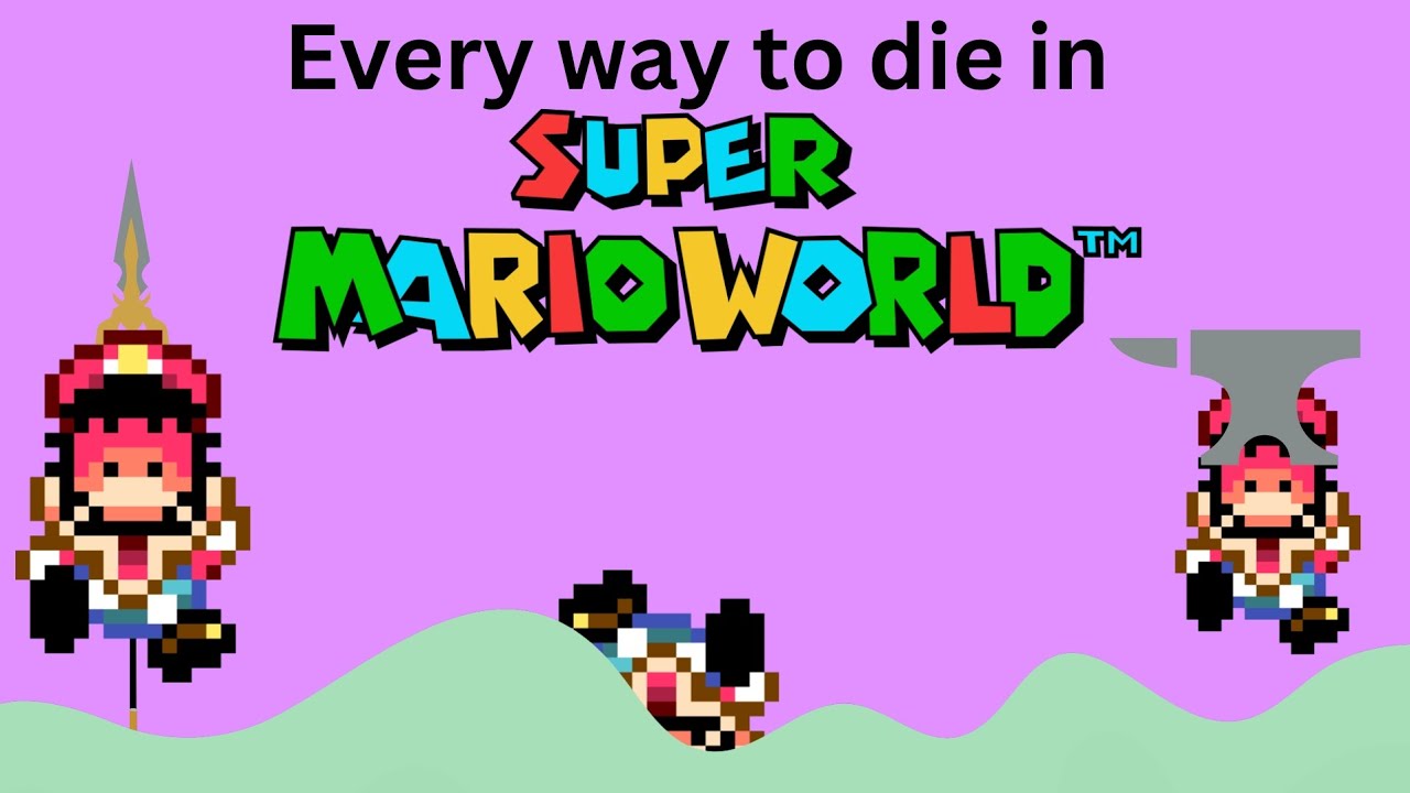 Every way to die in Super Mario World - YouTube