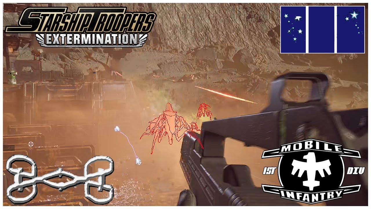 Whiskey Outpost | Starship Troopers Extermination - YouTube