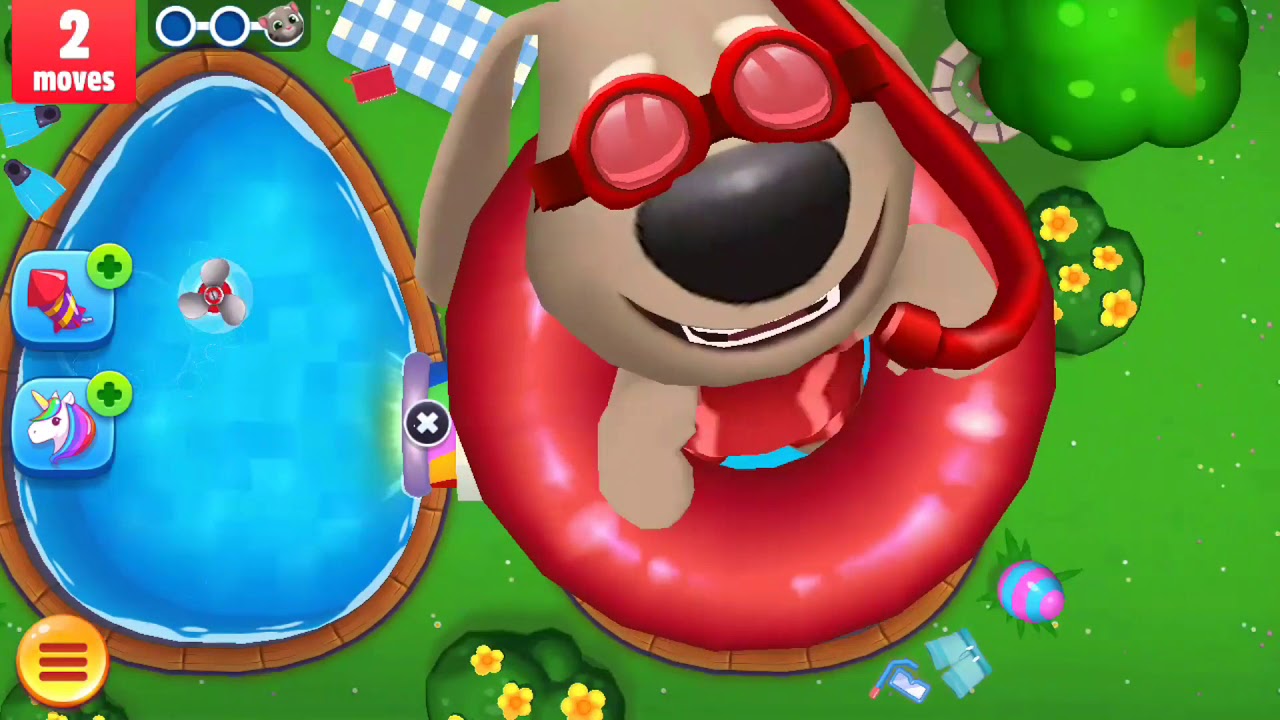 Talking Tom Pool.Level-371 to 380 - YouTube