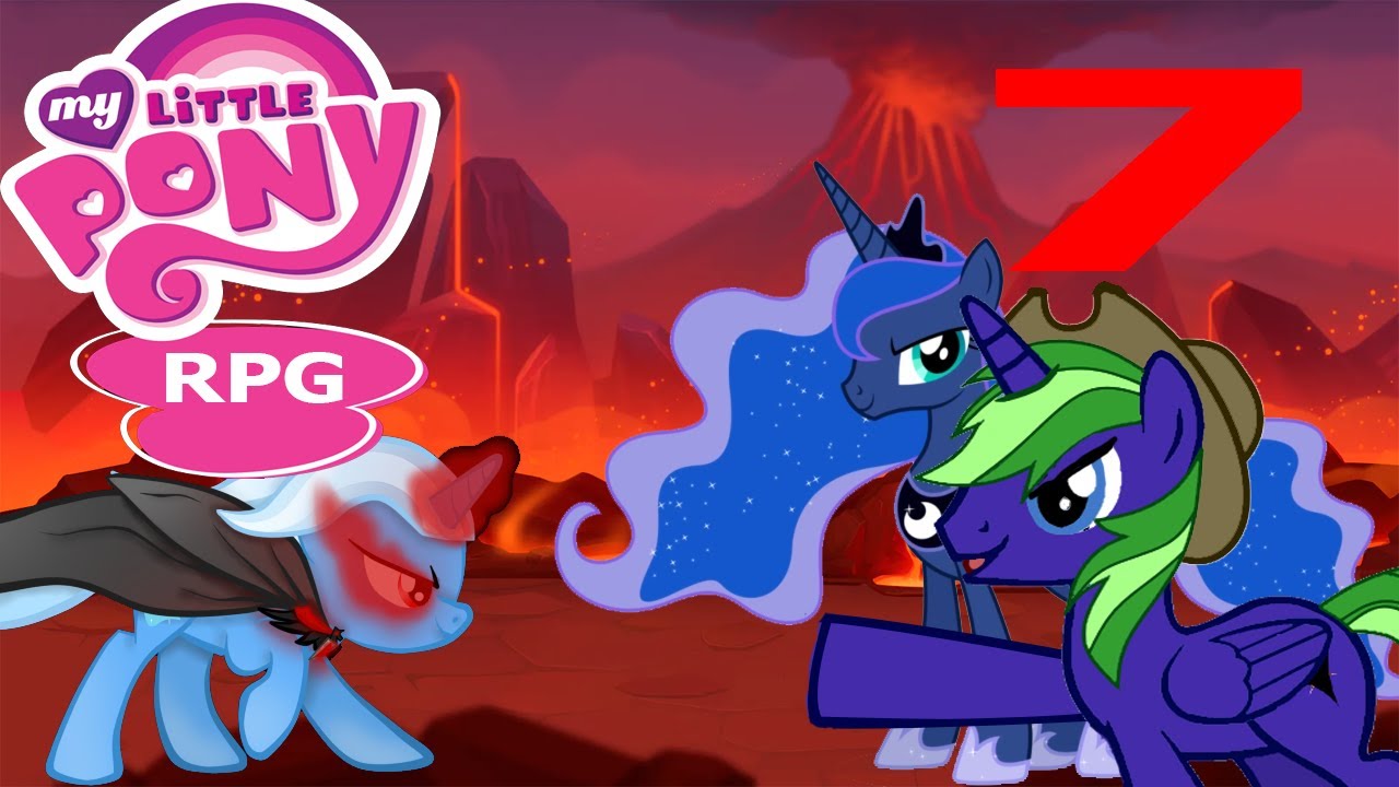 My Little Pony RPG Part 7 - VOLCANIC REVENGE MAGIC DUEL! - YouTube