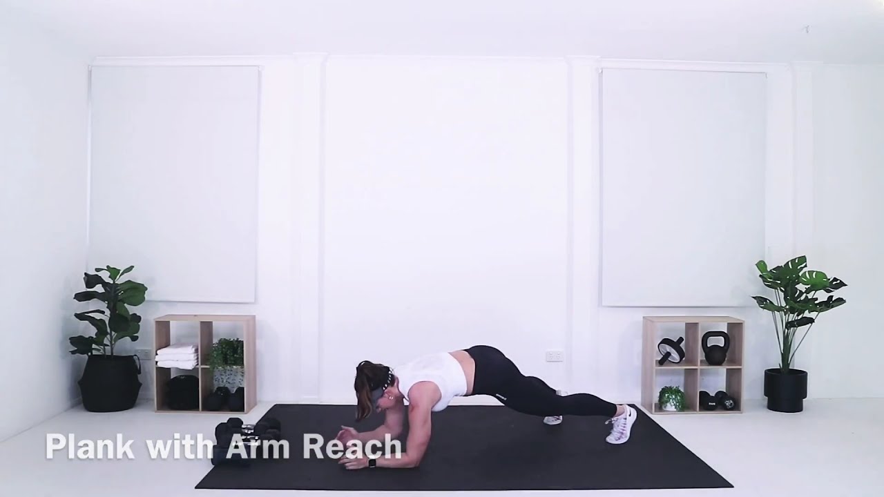 Plank with Arm Reach - YouTube