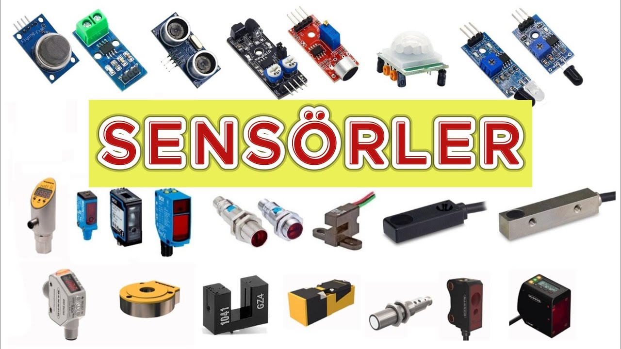 Sensör Çeşitleri: Farklı Algılama Teknikleri #sensor #teknoloji - YouTube