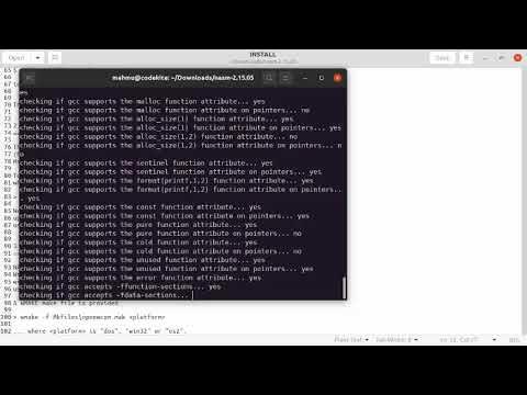How to install NASM in Ubuntu | Linux | APT Install | Archive Install | Assembly Programming ...