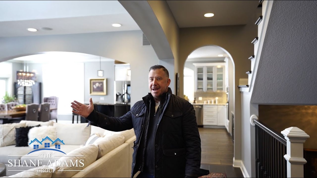 Custom waterfront home with saltwater pool on Lake Fenton | The Shane ...