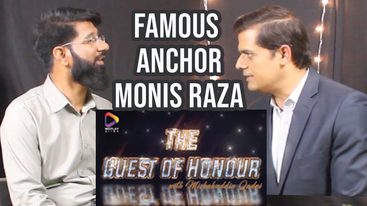 Monis Raza The Guest of Honour | Host Misbah Qadri | Produced by WePlay ...