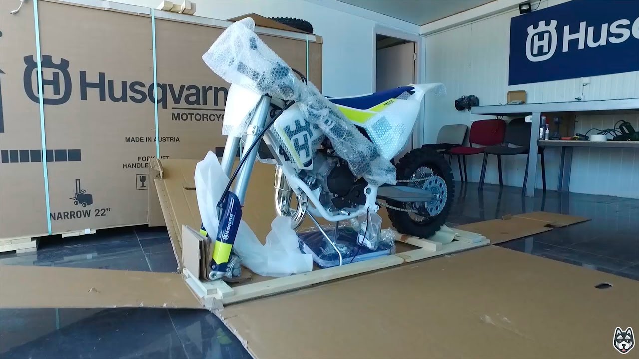 2017 Husqvarna Motorcycle TC 65 Unboxing Video. - YouTube