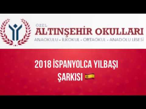 Özel Altınşehir Okulları İspanyolca yılbaşı şarkısı 2018
