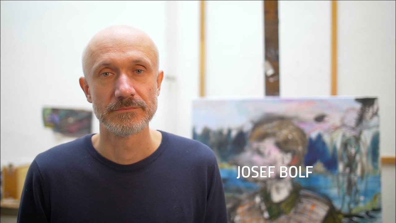 Josef Bolf - Letní výtvarný salon 2017 - YouTube