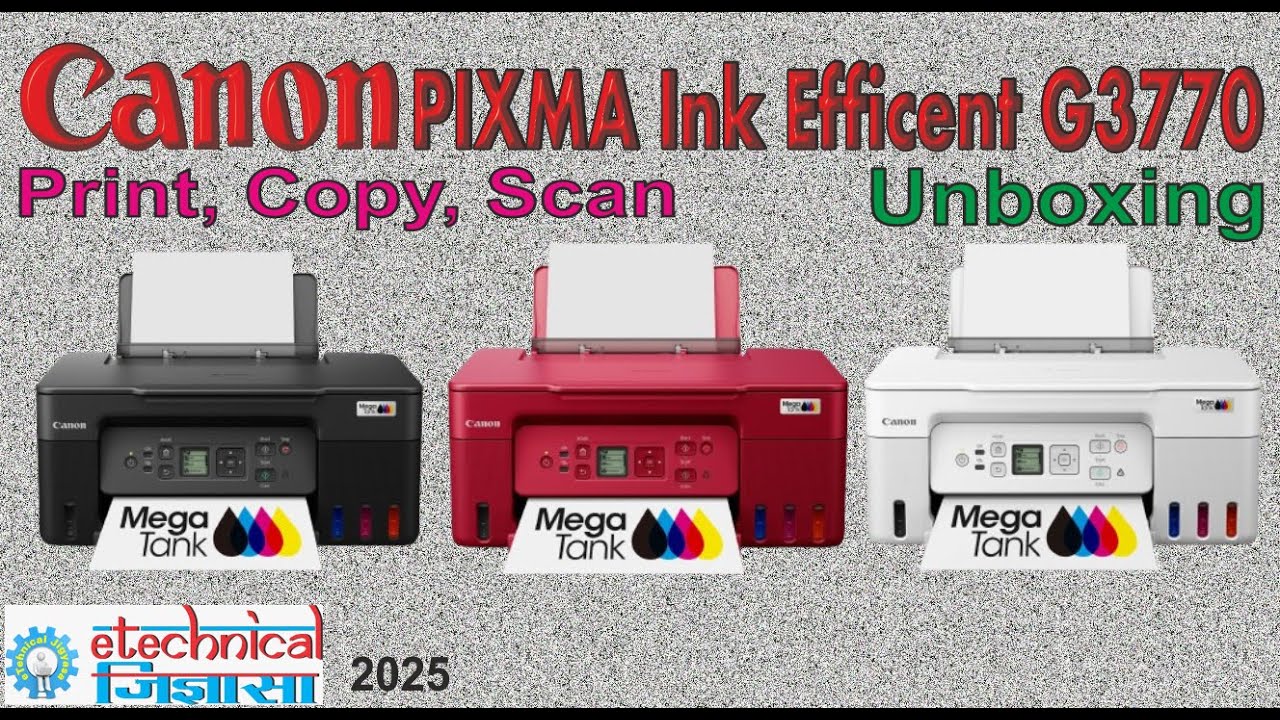 Canon Pixma G3770 Ink Tank Printer - Affordable & Efficient Printing ...