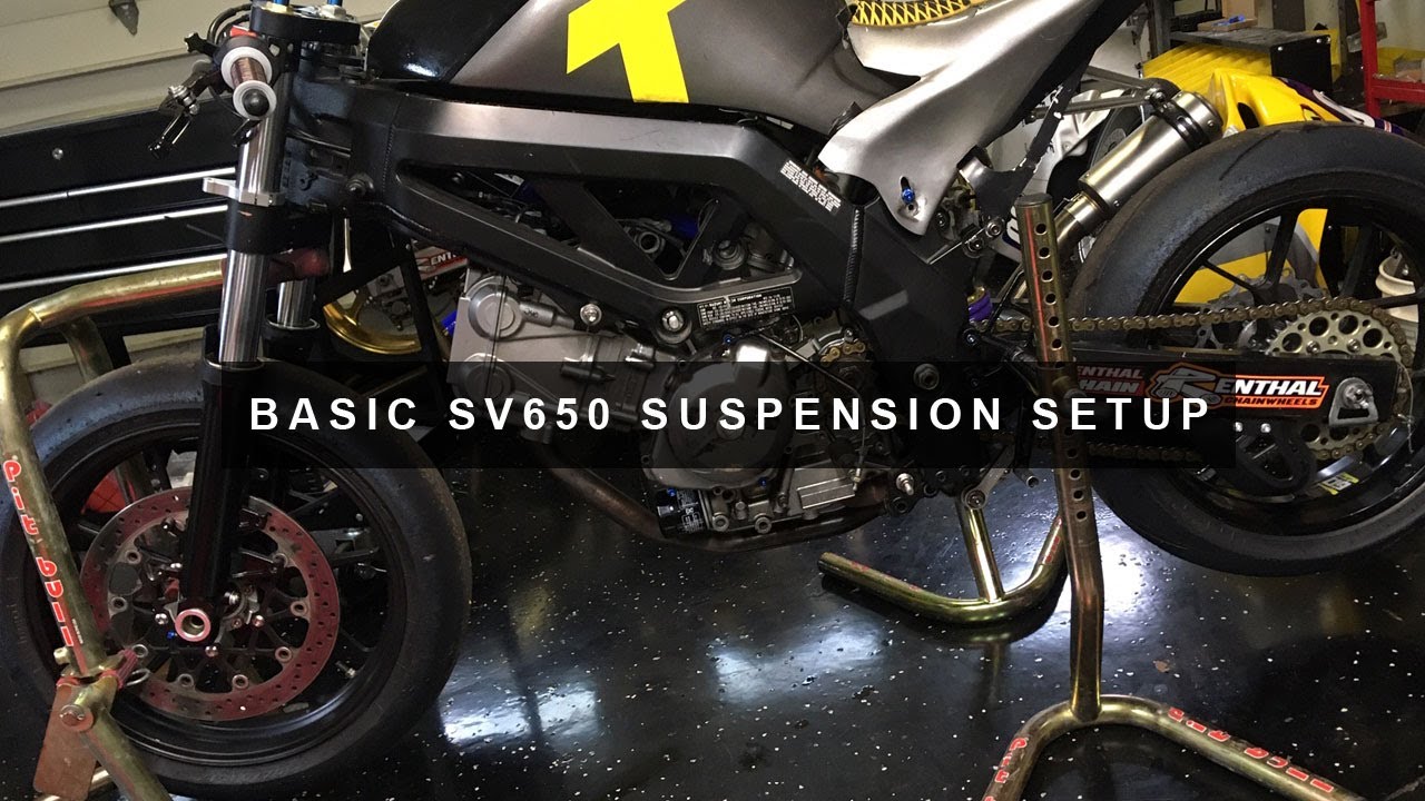 Basic SV650 Track / Race Geometry and Suspension Settings | LWTRacer ...