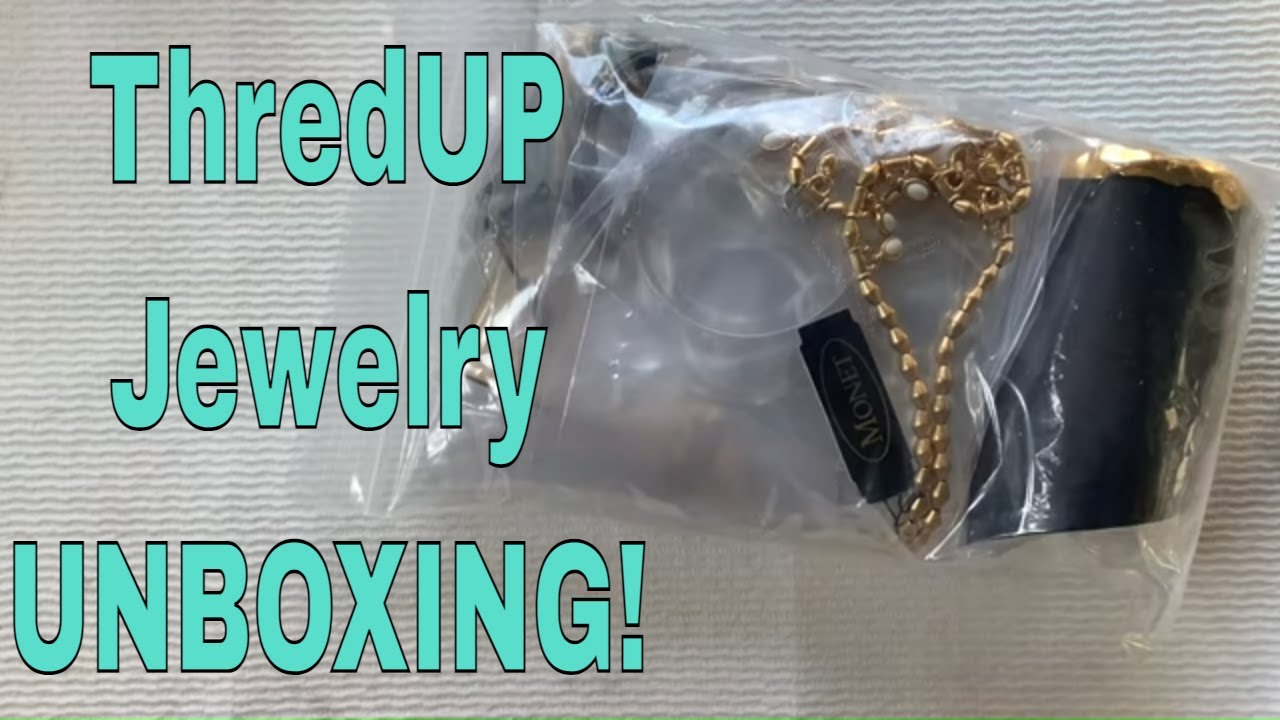 ThredUP Mixed Jewelry Rescue Box UNBOXING! Worth the wait??? - YouTube