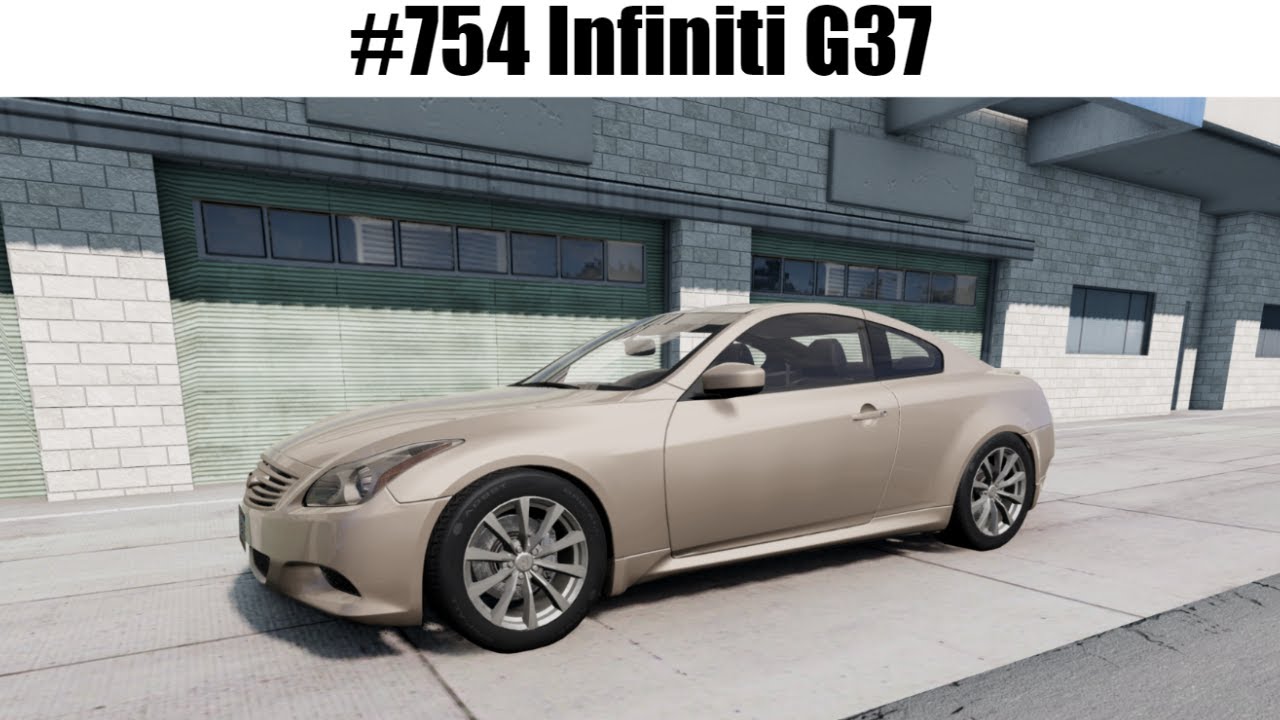 West Coast Trial: Infiniti G37 (Beamng Drive) - YouTube