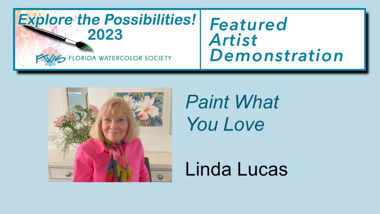 Linda Lucus Demo Artist 23 FWS Convention - YouTube