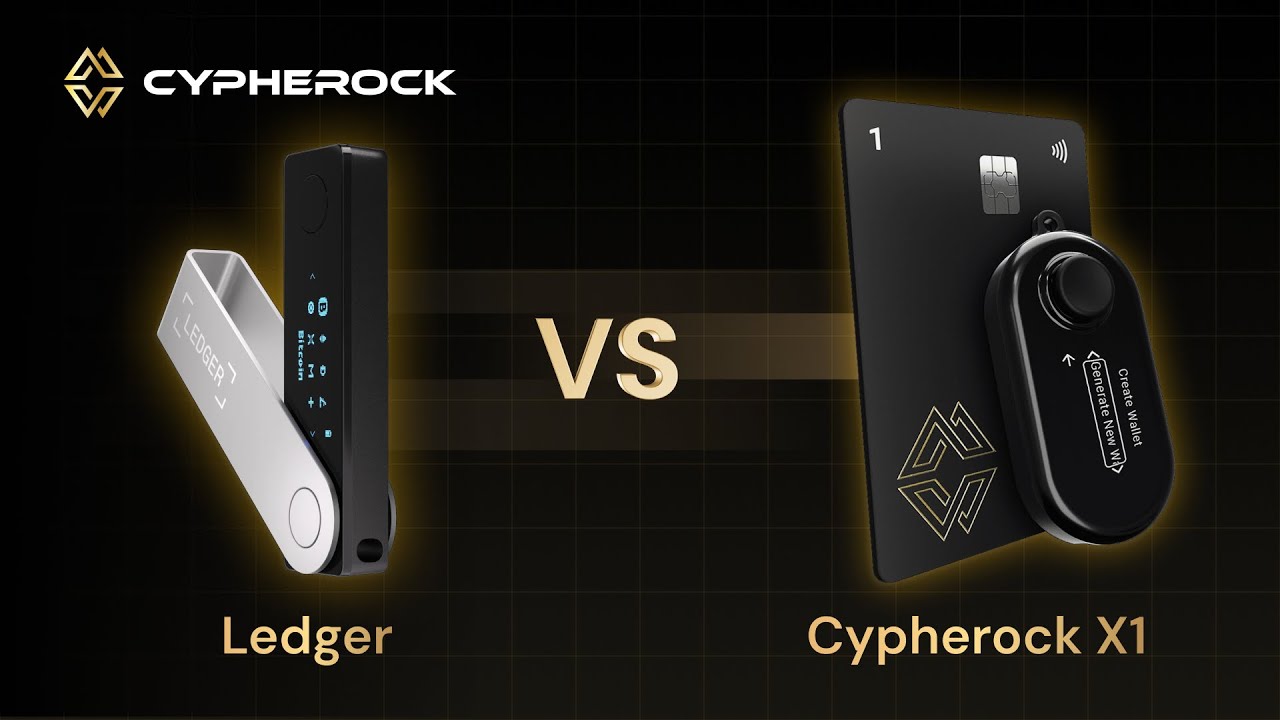Cypherock X1 vs Ledger - Which One is the Best Hardware Wallet? - YouTube