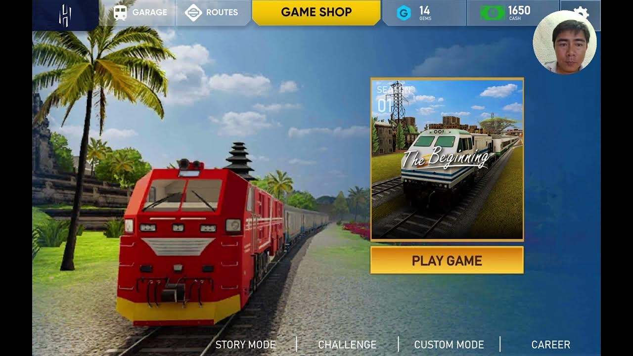 Explore Indonesia by Train! Indonesian Train Simulator - Android/iOS Gameplay - YouTube