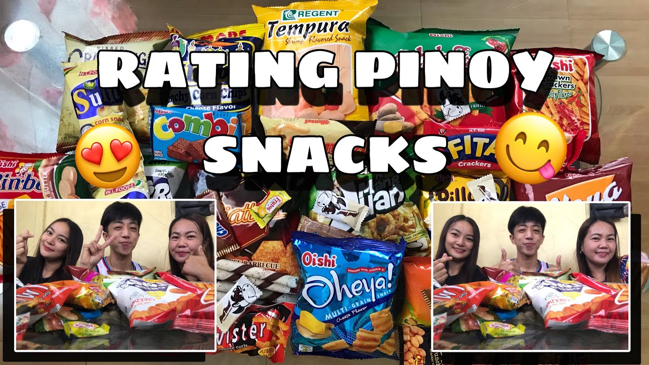 RATING PINOY SNACKS | PINOY TASTE | PINOY SNACKS | JOE VLOG #vlog # ...