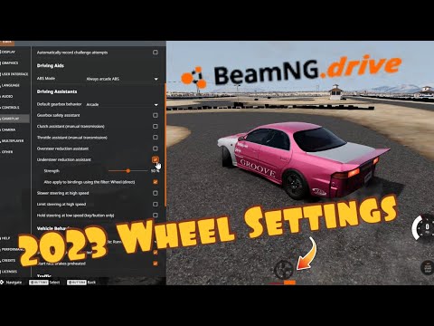 My Personal 2023 BeamNG.Drive Wheel Settings + Tips for Direct Drive ...