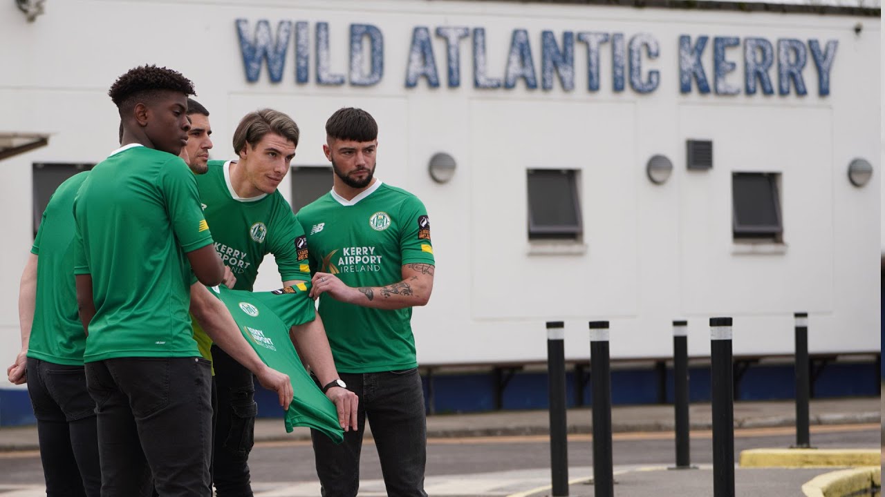 Kerry FC kit launch at Kerry Airport - YouTube
