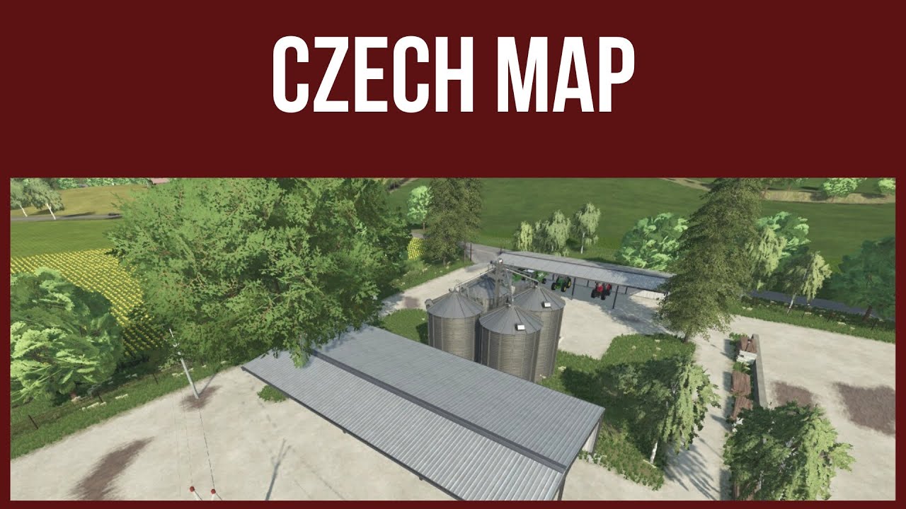 Farming Simulator 22 – First Look & Map Tour – CZECH MAP - YouTube