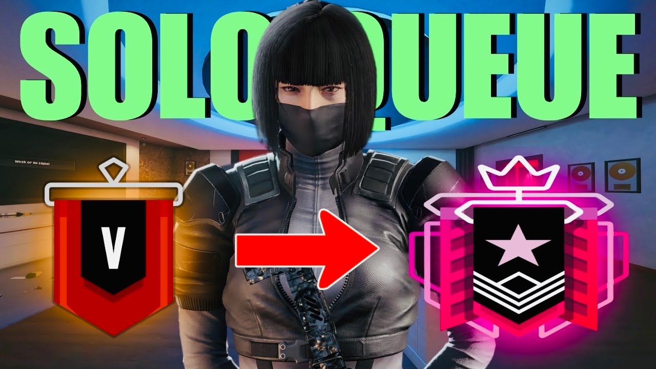 How To Solo Queue To Champion PERFECTLY in R6… - YouTube