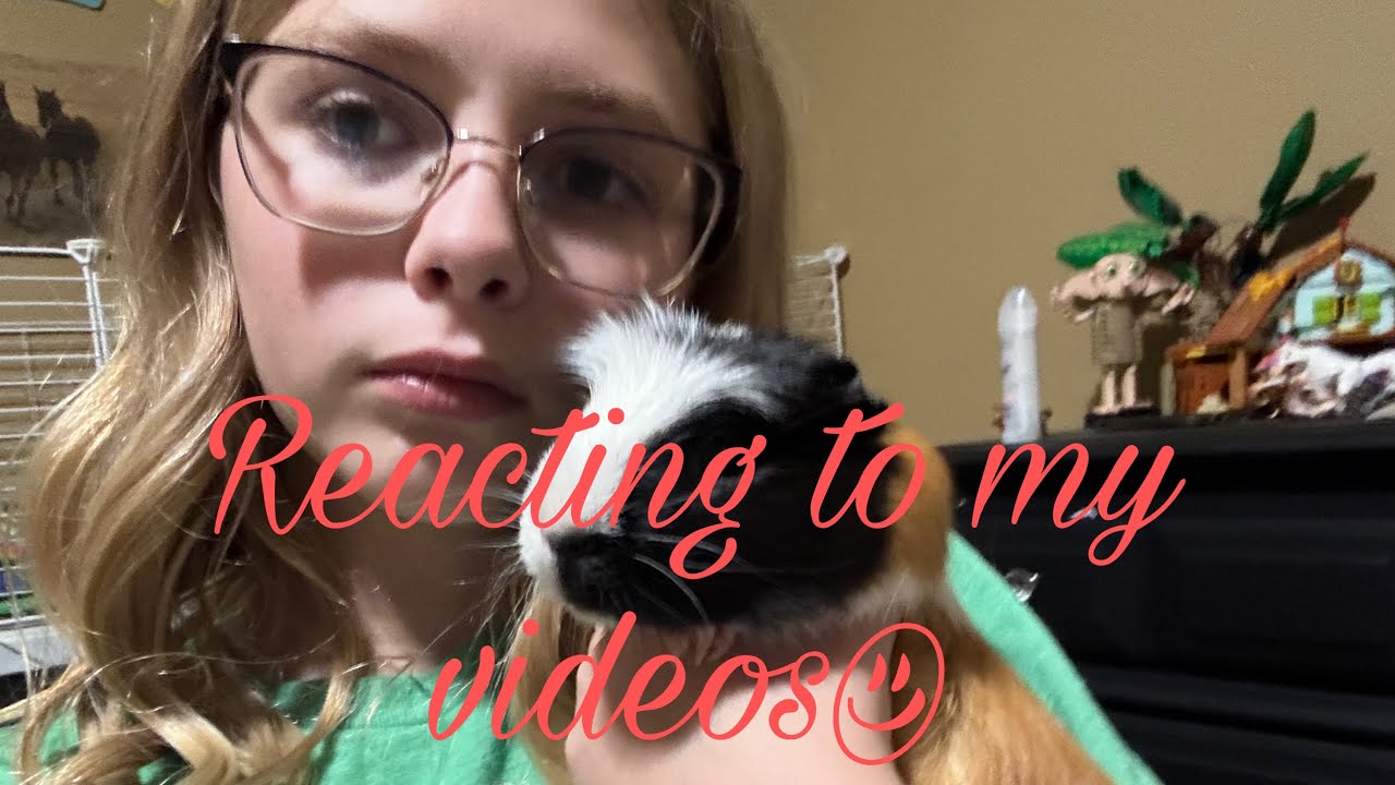 Reacting to my videos part 1 - YouTube