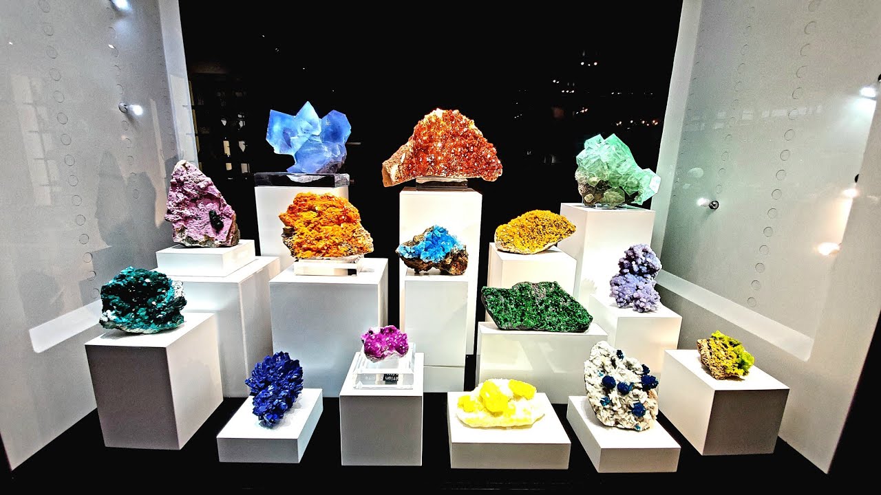 Gems and stones at Houston Museum of Natural Science - YouTube