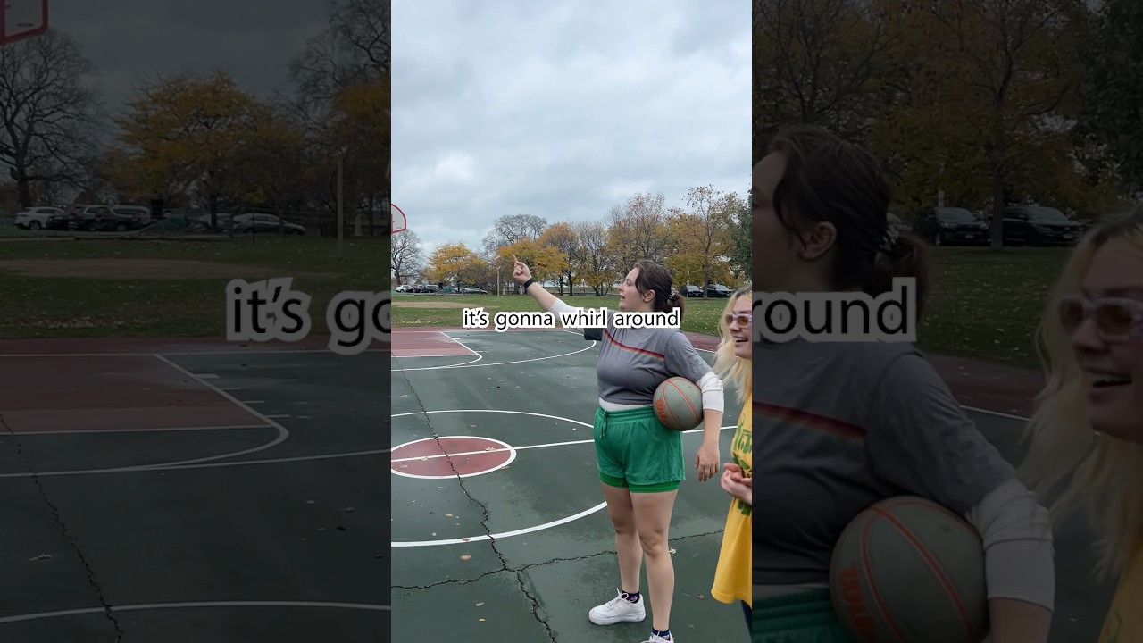 jerica shows off her new trick shot - YouTube