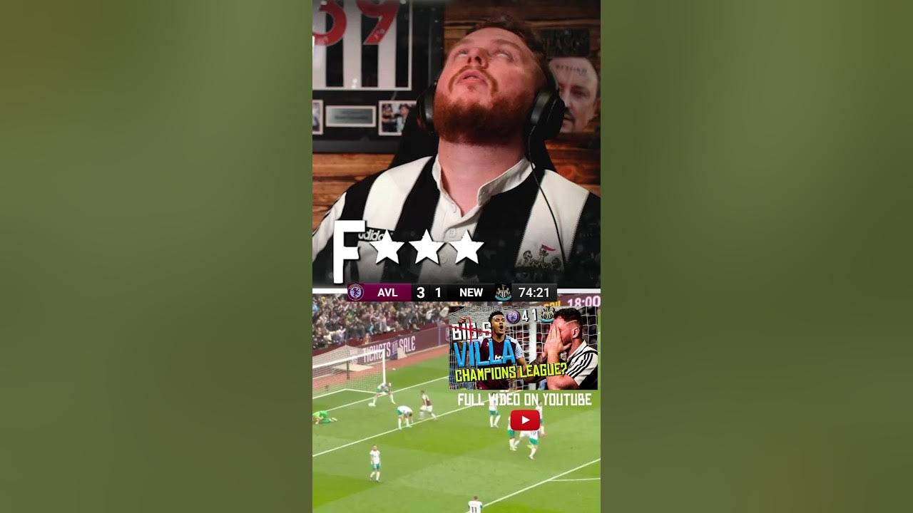 Villa’s 4th goal broke me 💀#astonvilla #AVFC #PremierLeague #VillaGoals #AwayDays # ...