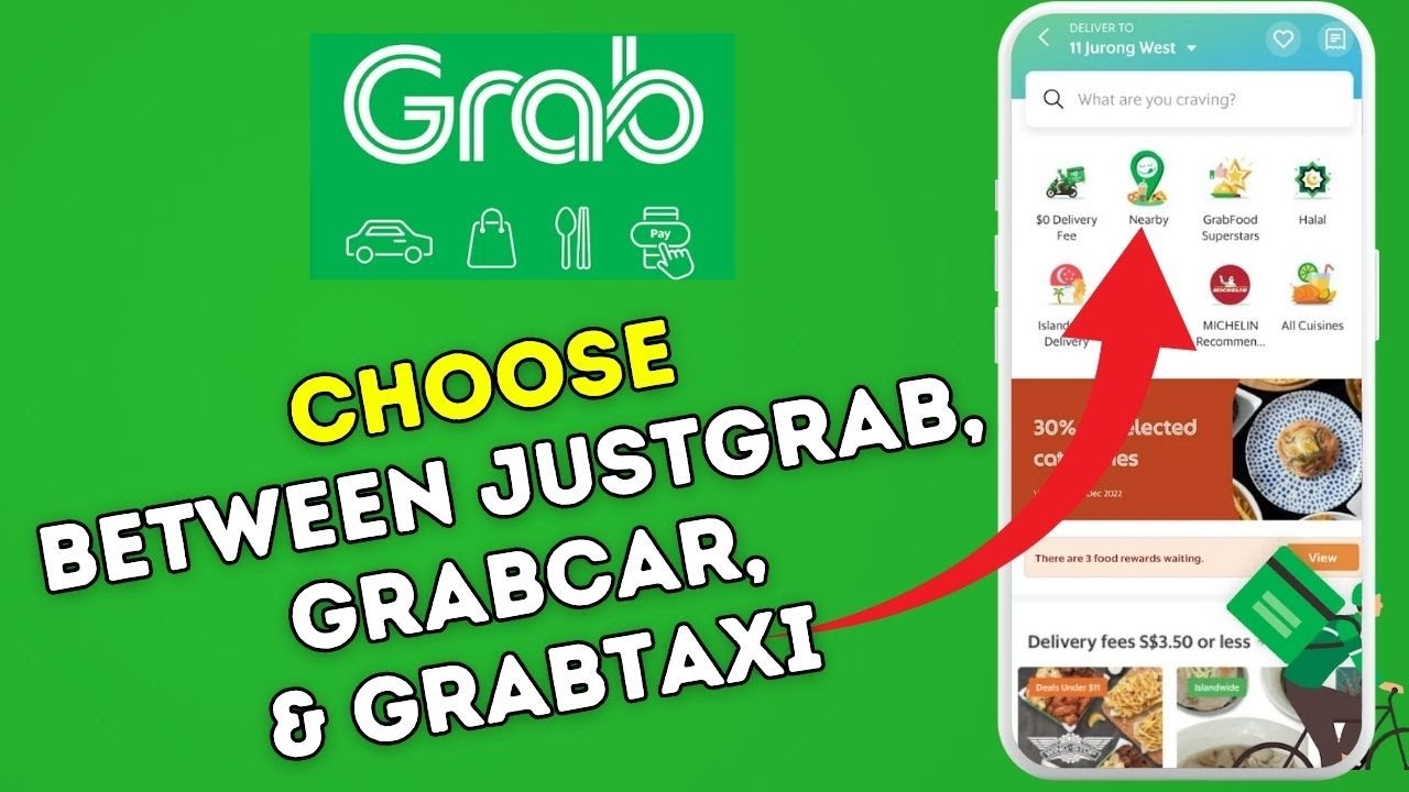 How to Choose Between JustGrab, GrabCar, and GrabTaxi 2025? - YouTube