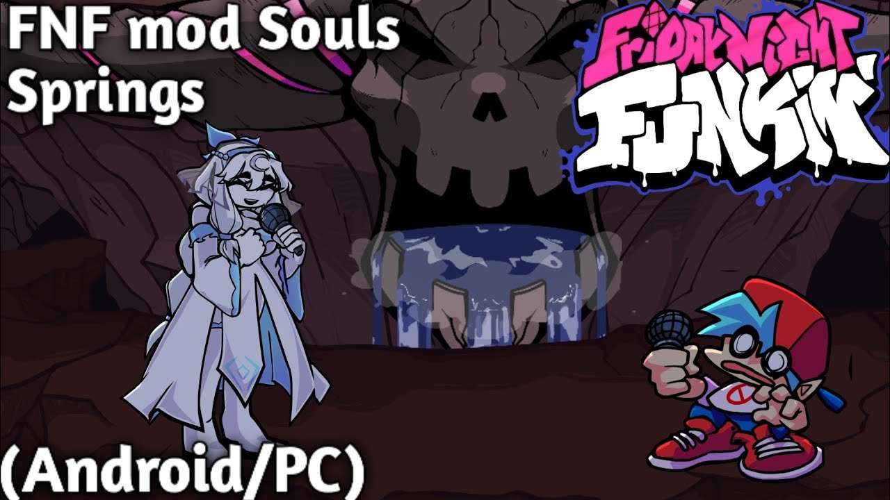 FNF mod Souls Springs android zip mod folder port - YouTube