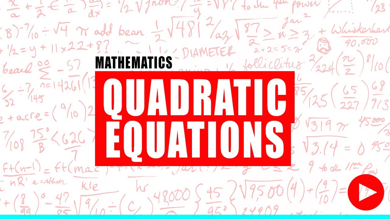 Quadratic Equations - Fundamentals of Engineering FE EIT Exam Review ...