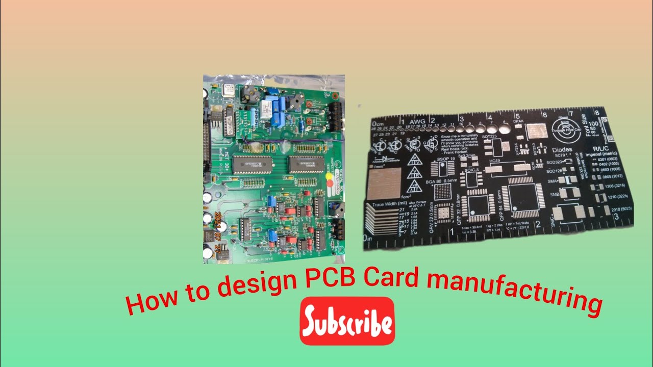 How to designed PCB Card & Manufacturing process. #pcb #PCB card#, pcb ...