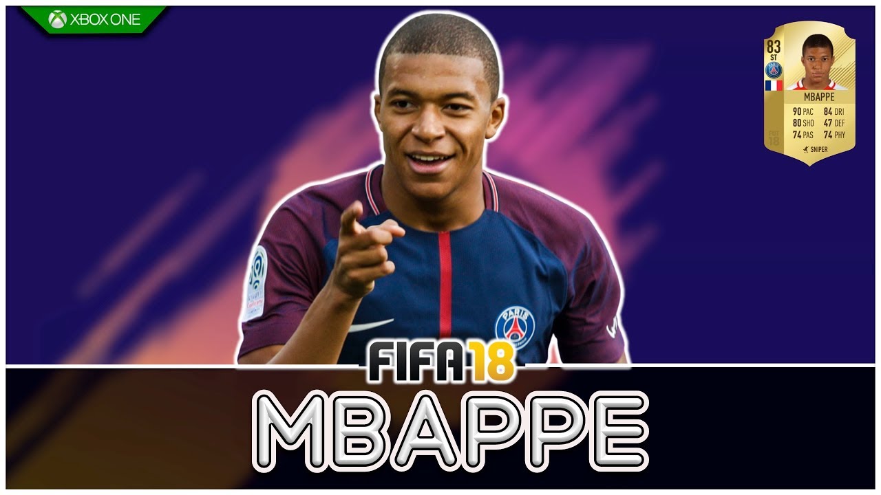 FIFA 18 | Player Review | 83 Kylian Mbappé ! - YouTube