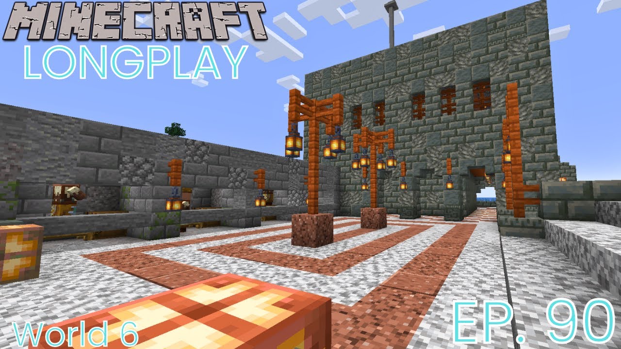 Building The Fish Market - Ep 90 - Minecraft Survival 1.21 - No ...