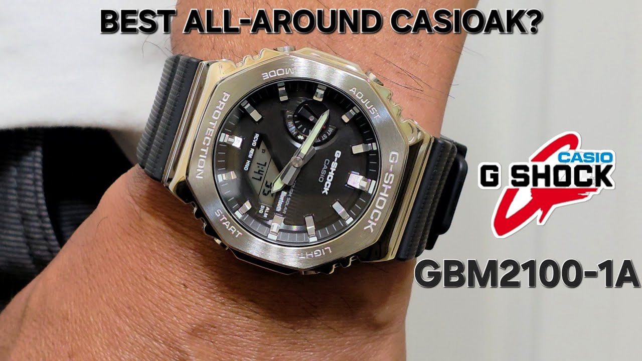 Casio G-Shock GBM2100-1A Unboxing - Best All-Around CasiOak? - YouTube