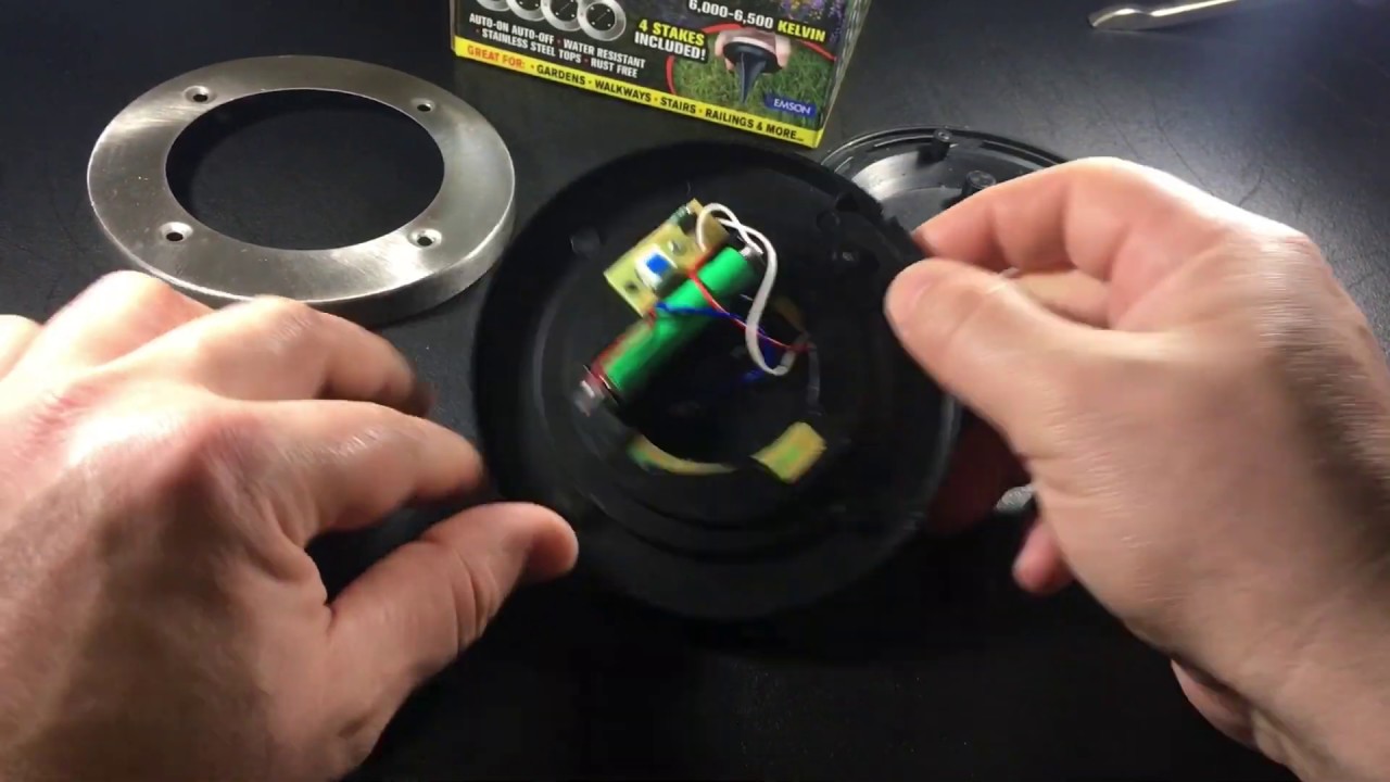 How to Fix Your Bell & Howell Disk Lights or almost any Solar Powered ...