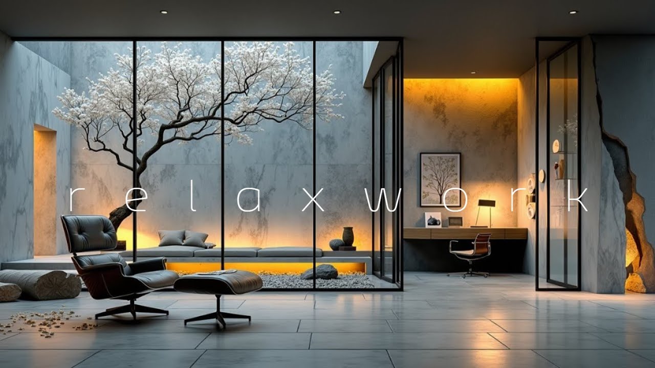 Tranquil Study Music to Boost Focus | Relaxing Work & Study Ambience Beats - YouTube